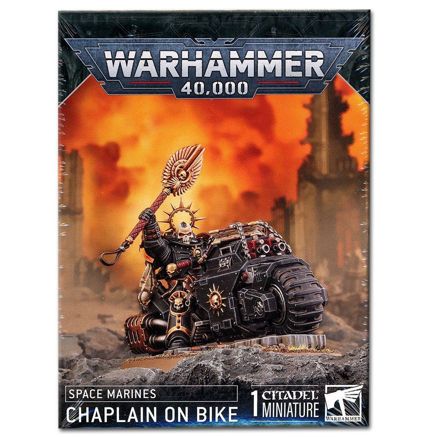 Space Marines - Chaplain on Bike